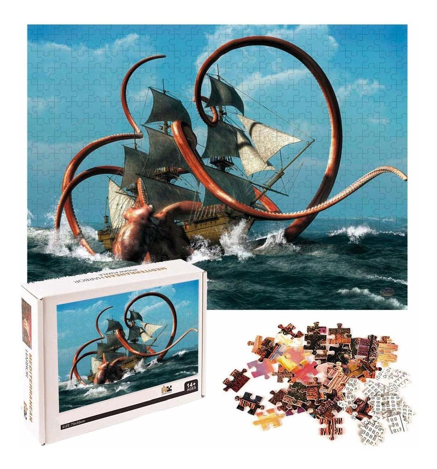 Puzzle Rompecabezas Kraken – AlmaJaus